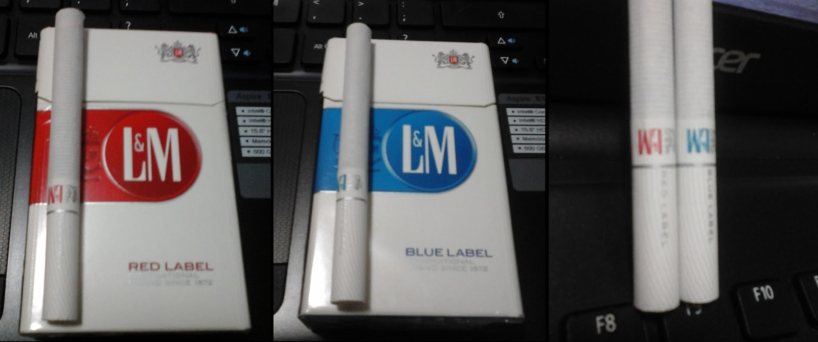CIGARROS & CIGARROS : L&M RED LABEL - L&M BLUE LABEL