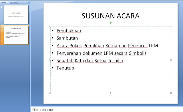Cara Membuat Presentasi Sederhana Dengan 2 Slide Menggunakan Powerpoint ...