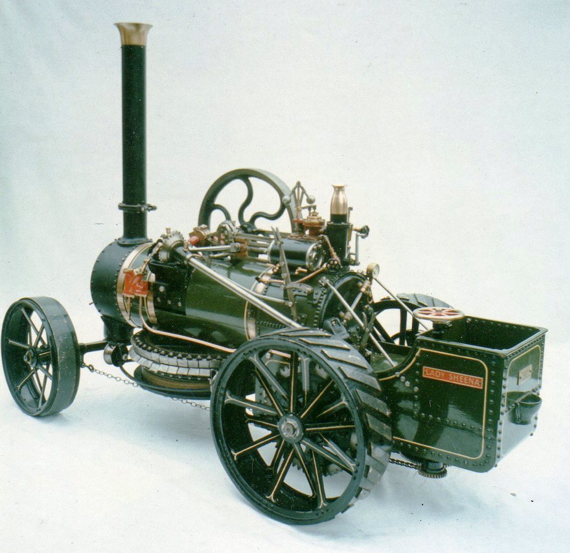 TYLER STEAM MODELS: Kitson & Hewitson Slanting Shaft Ploughing Engine