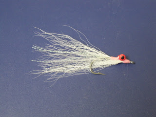 Flats Fishing Flies: WHITE ON WHITE CLOUSER MINNOW