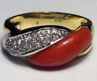 916 jewellery || Rings: Coral Ring Designs - పగడం ఉంగరాల డిజైన్స్