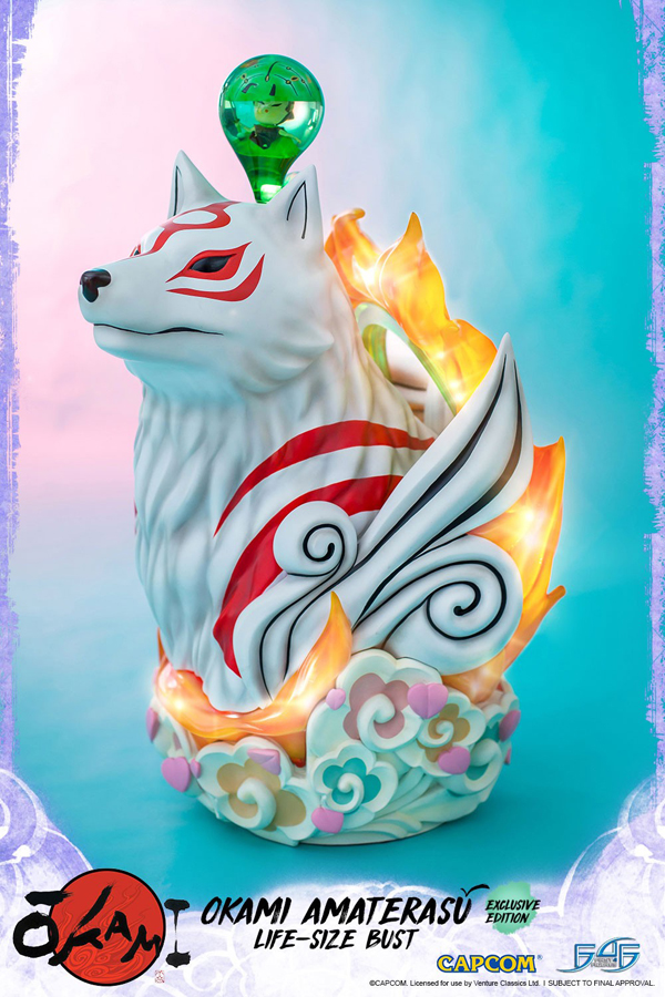 Okami - Amaterasu Life Size Bust (First 4 Figures)