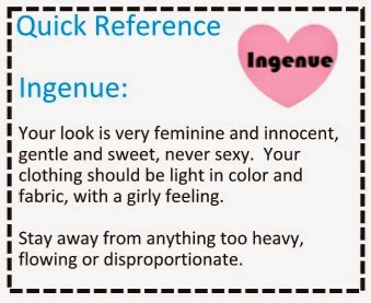 Ingenue Secondaries ~ expressing your truth closet