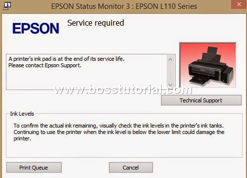 Cara Mengatasi Error Printer Epson L110, L120, L300, L350, L355 - PAKAR ...