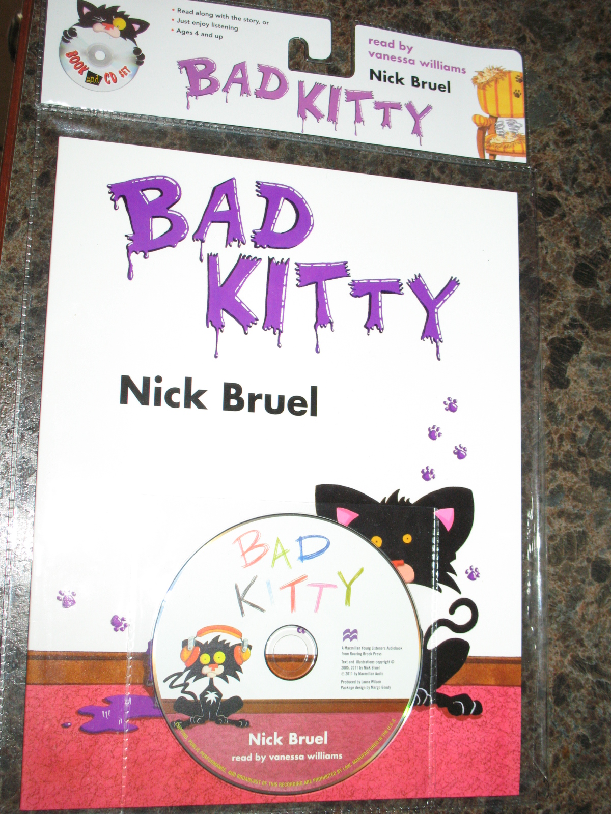 Review: Bad Kitty Book and CD Set - Central Minnesota Mom