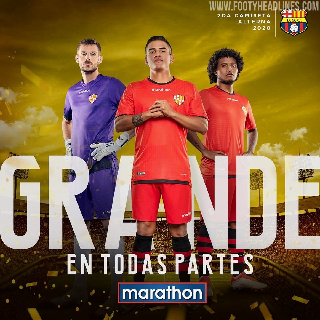 Barcelona SC 2020 Home, Away & Third Kits Released - Footy Headlines