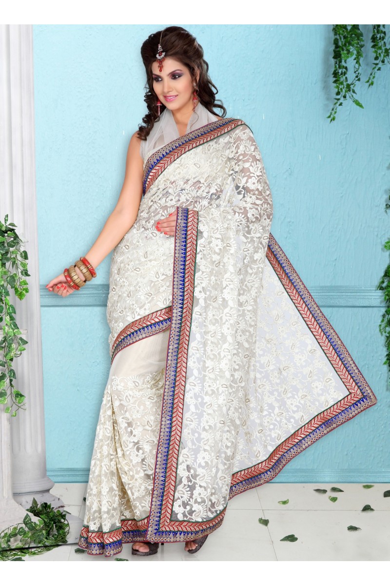 White Saree Collection