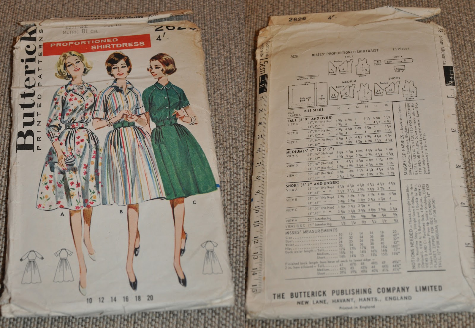 Vintage Sally: Vintage patterns - 1950s