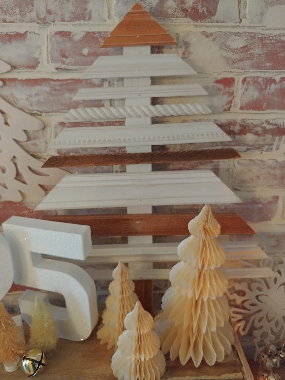 DIY Wood Scrap Tree - Little Vintage Cottage