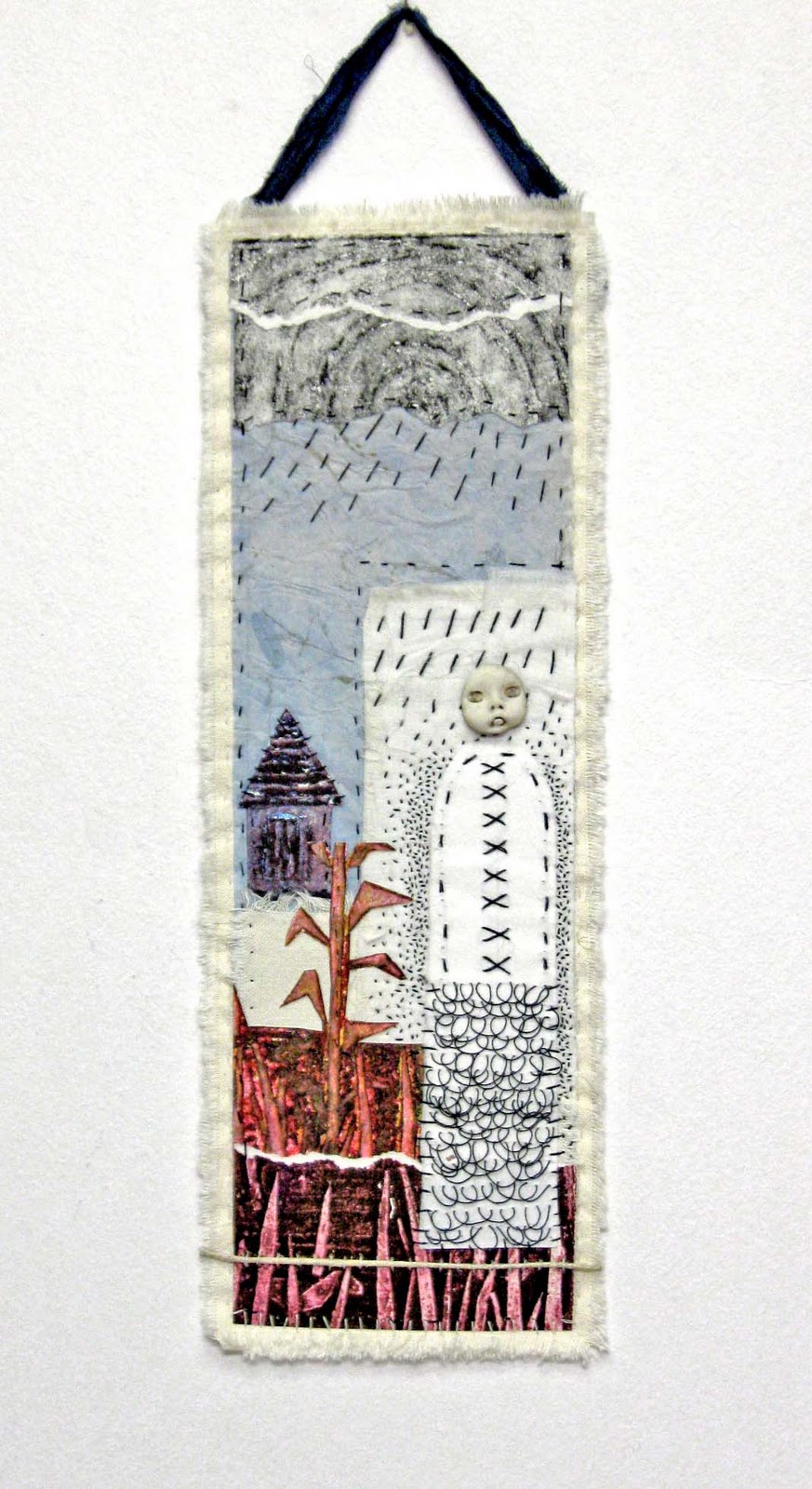 Carla Trujillo - Mixed Media Artist: Mixed Media Fiber Art Collage ...