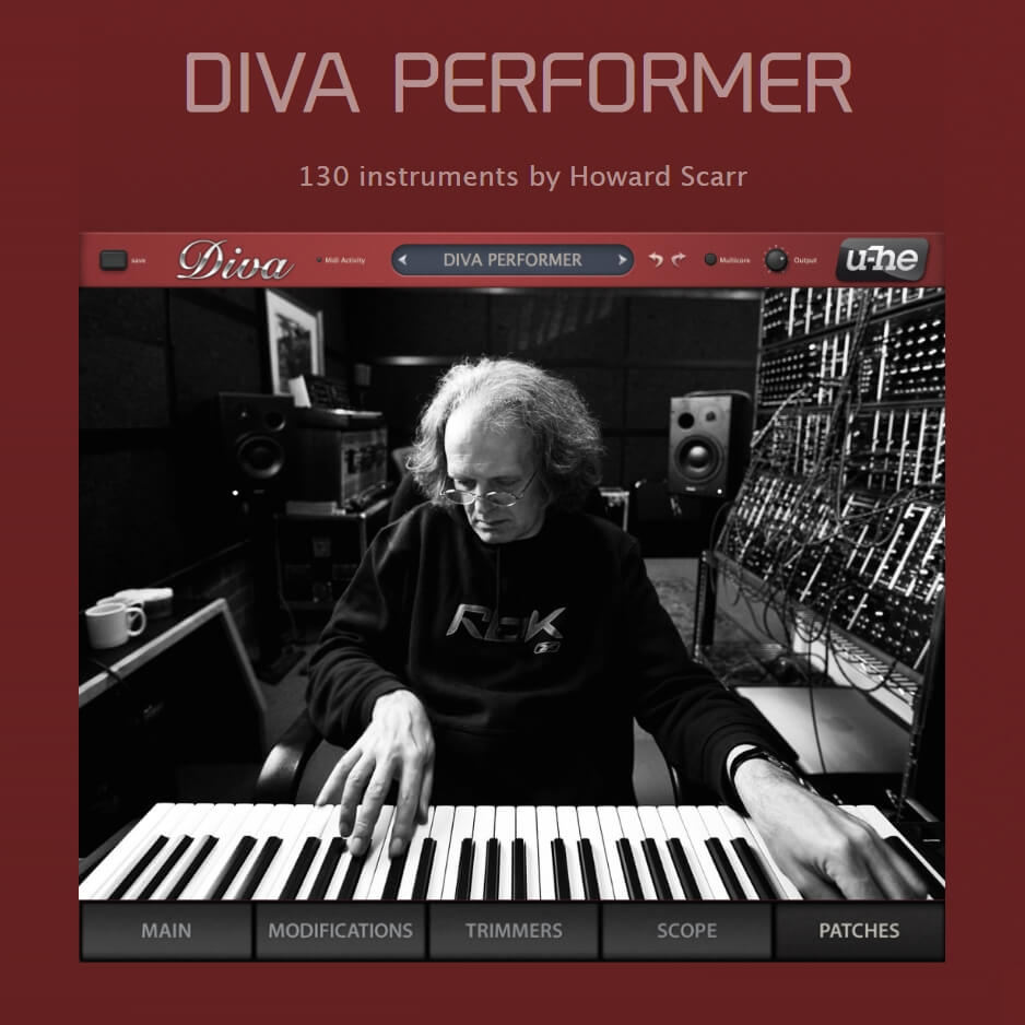 U-he released Performer - A new Soundset for Diva Synthesizer Plugin ...
