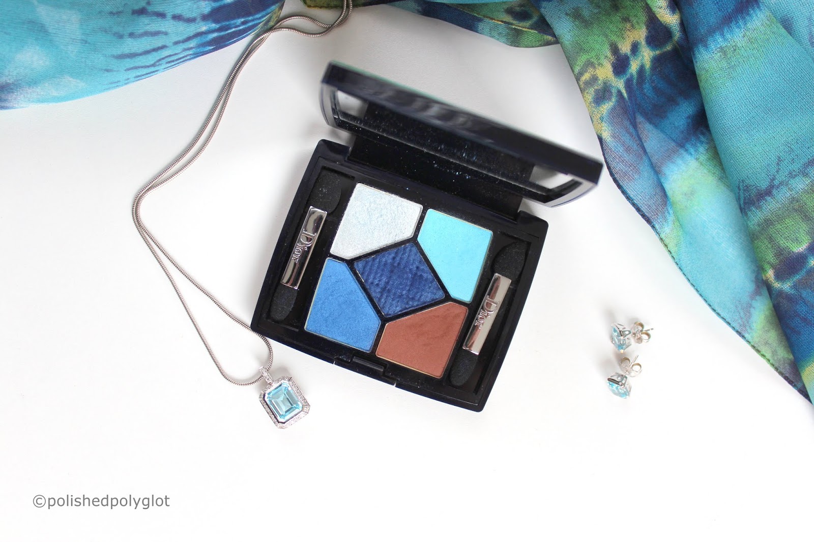 Makeup │ Blue as the Sky with Dior / Polished Polyglot