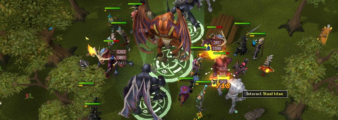 Crewman6's Runescape Adventure Log: Runescape Demon Flash Mobs