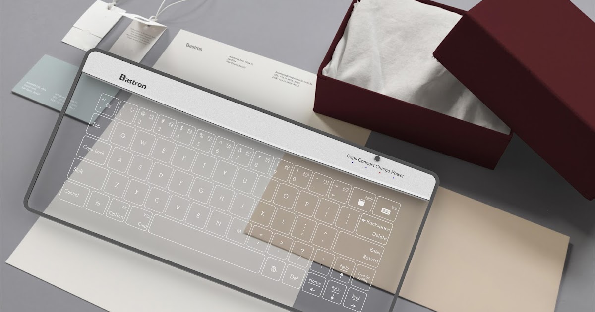 Bastron——B9 Bluetooth Glass Keyboard
