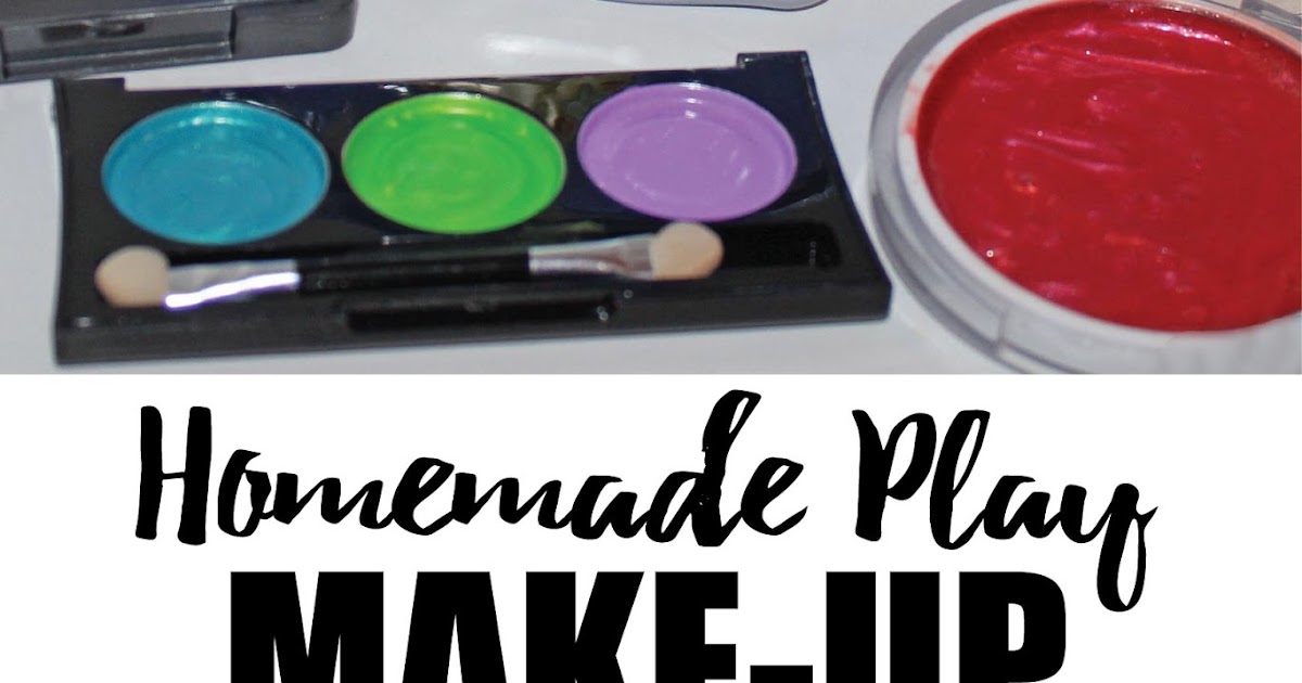 Homemade Play Makeup for kids