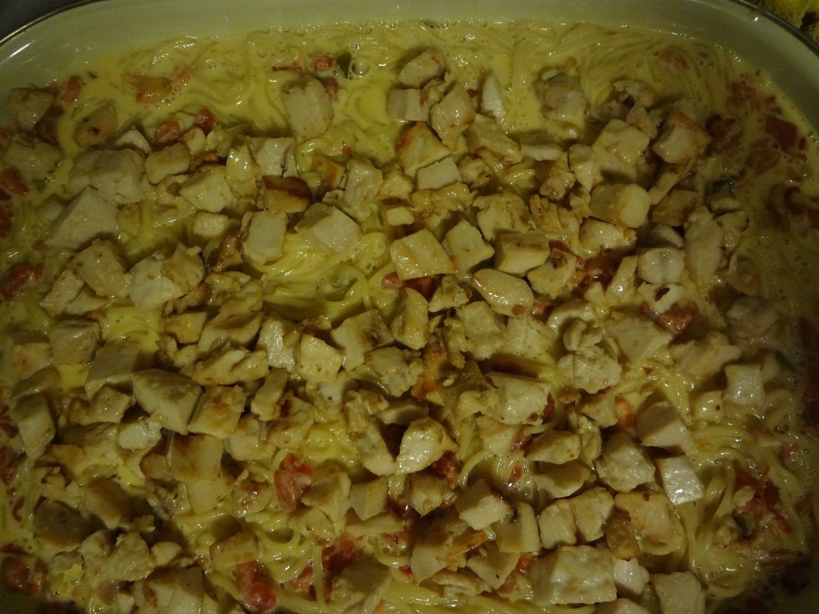 Life With My Flock: Mmmmmm! Chicken-etti