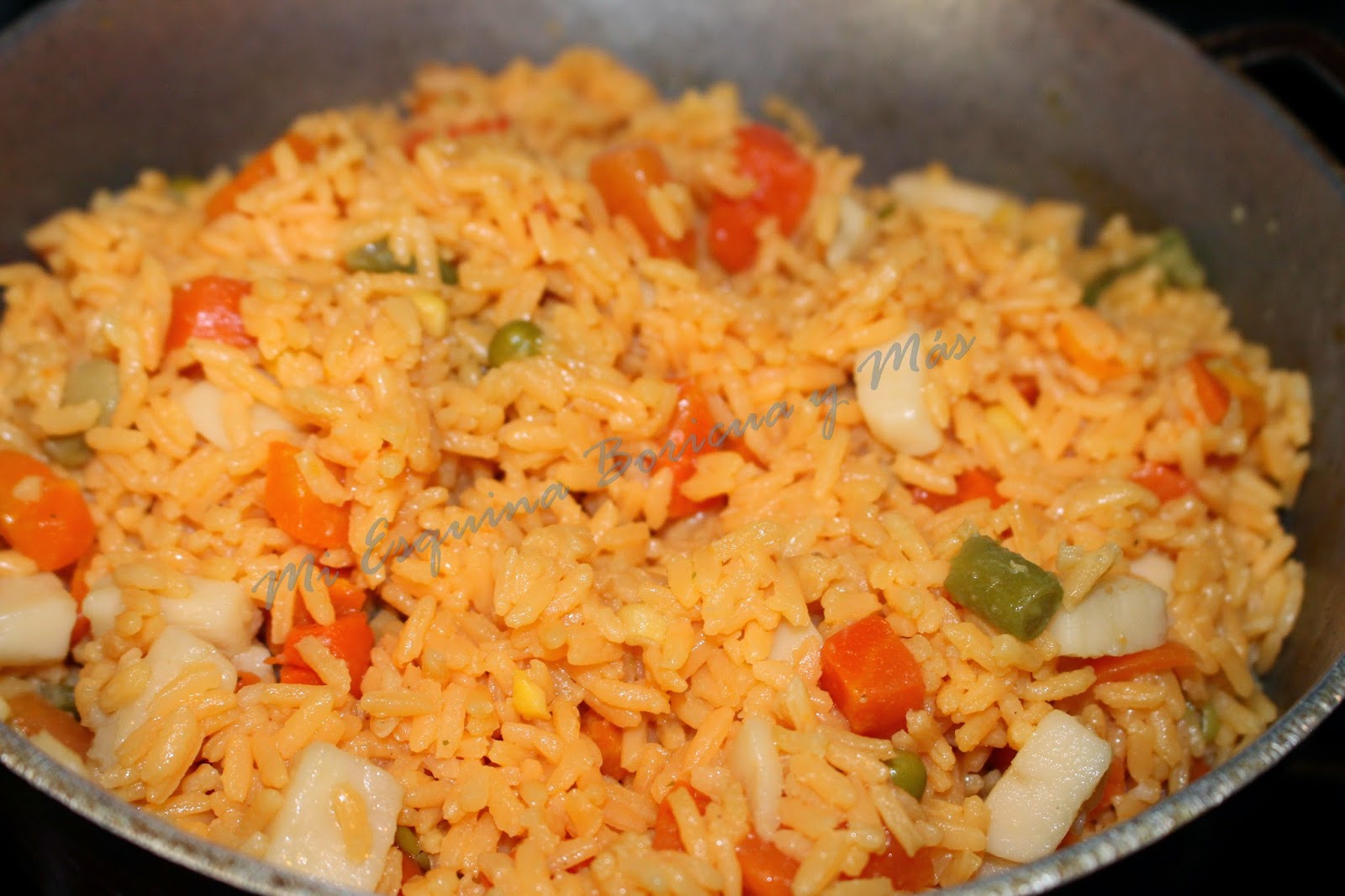 Mi Esquina Boricua y Más: Arroz Parboil con vegetales
