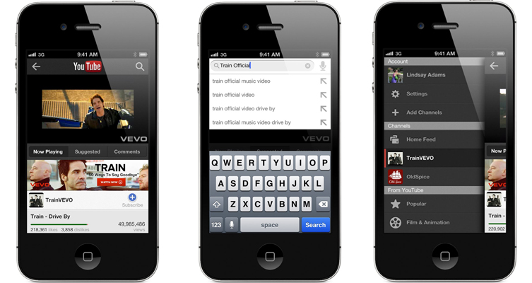 Google launches the new YouTube app for iPhone and iPod touch!