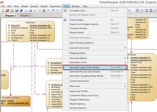 DISEÑO, ESTRUCTURA Y CREACION DE UNA BASE DE DATOS: PASO 2 DIAGRAMA ...