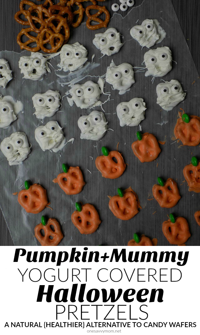One Savvy Mom ™ Nyc Area Mom Blog Halloween Yogurt Covered Pretzels Recipe