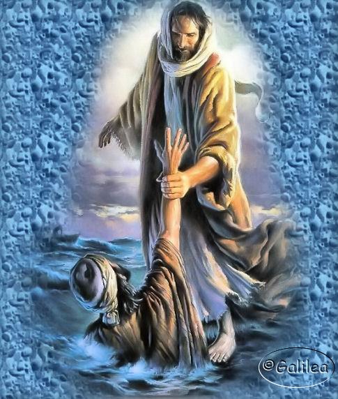 PEQUES Y PECAS...: JESÚS Y EL MAR.