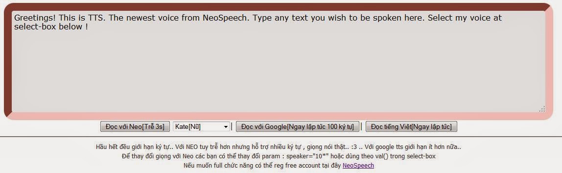 Trải nghiệm TTS [Text-to-speech] với Google và Neospeech | VietExp ...