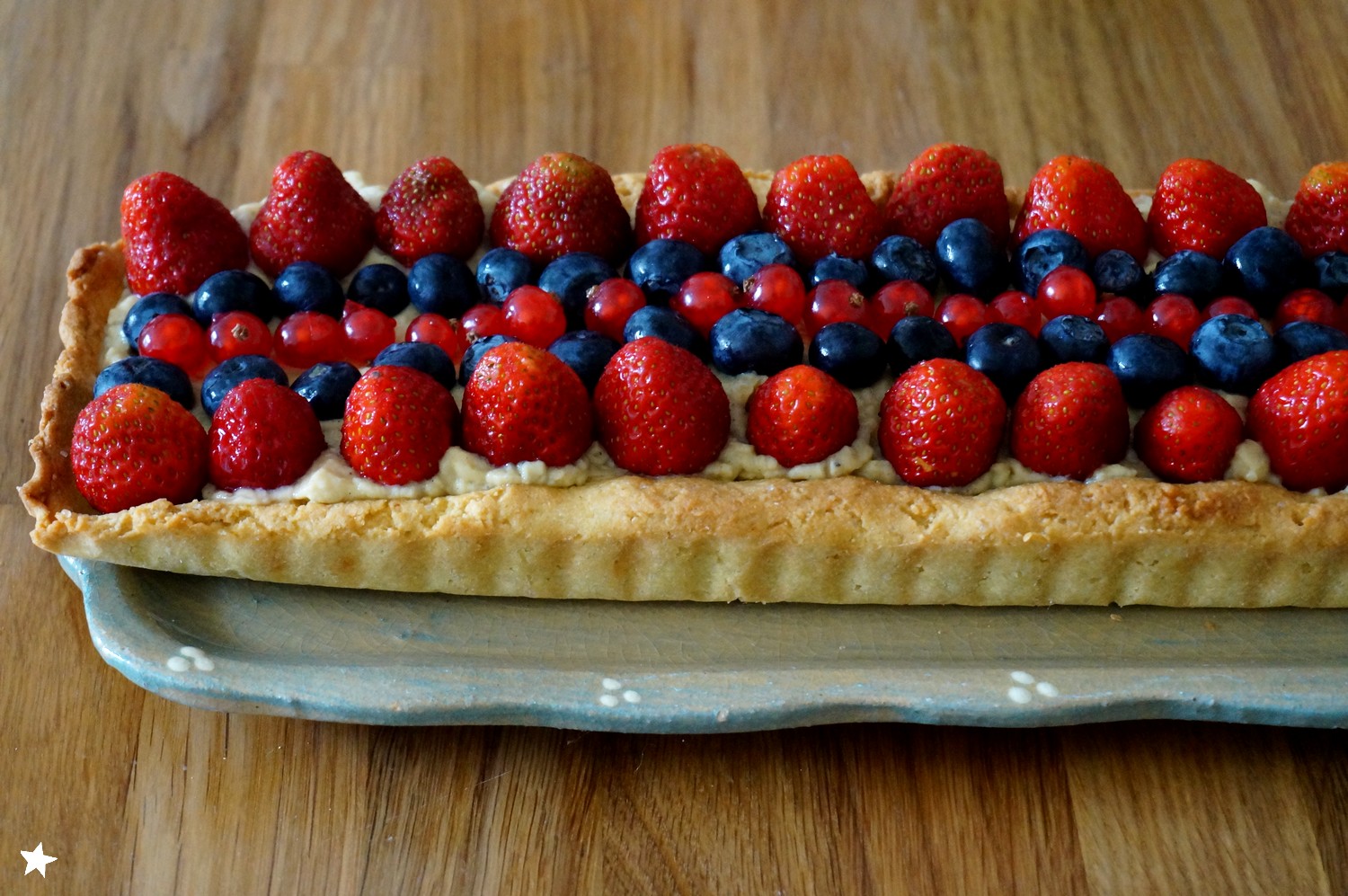 Farine d'étoiles: Tarte aux fruits rouges (sans gluten, sans lactose)