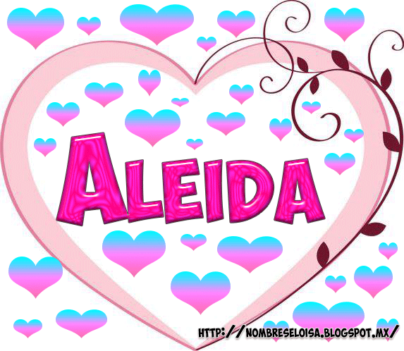 Lindo corazón Con Nombre en movimiento