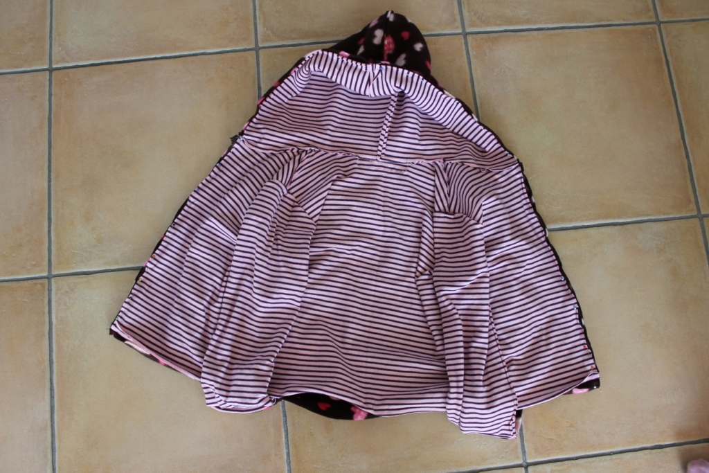 Mirakado: Tutorial: Jacke füttern