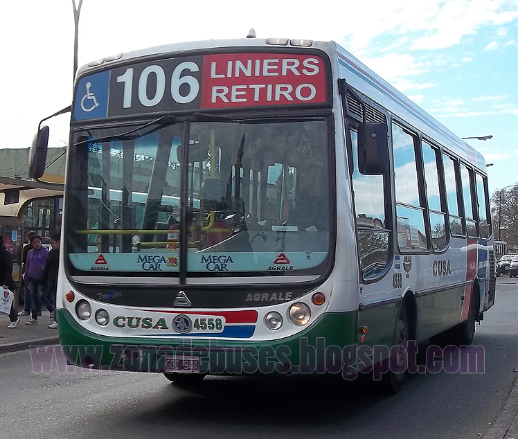 Colectibus - Zona de Buses: LINEA 106