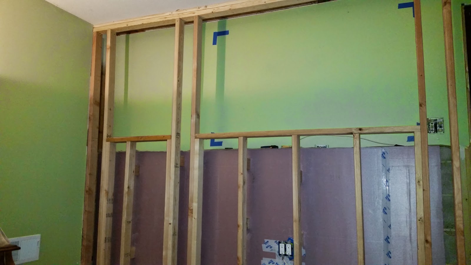 Framing The Stud Wall - Steve's DIY Shack