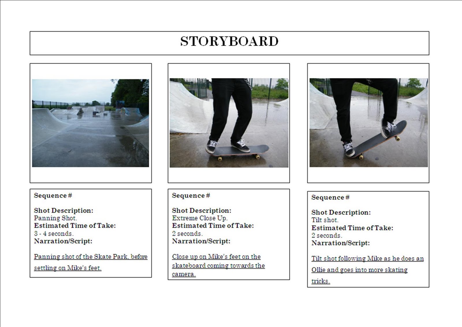 Rebel Productions: 1st Persil Advert Digital Storyboards