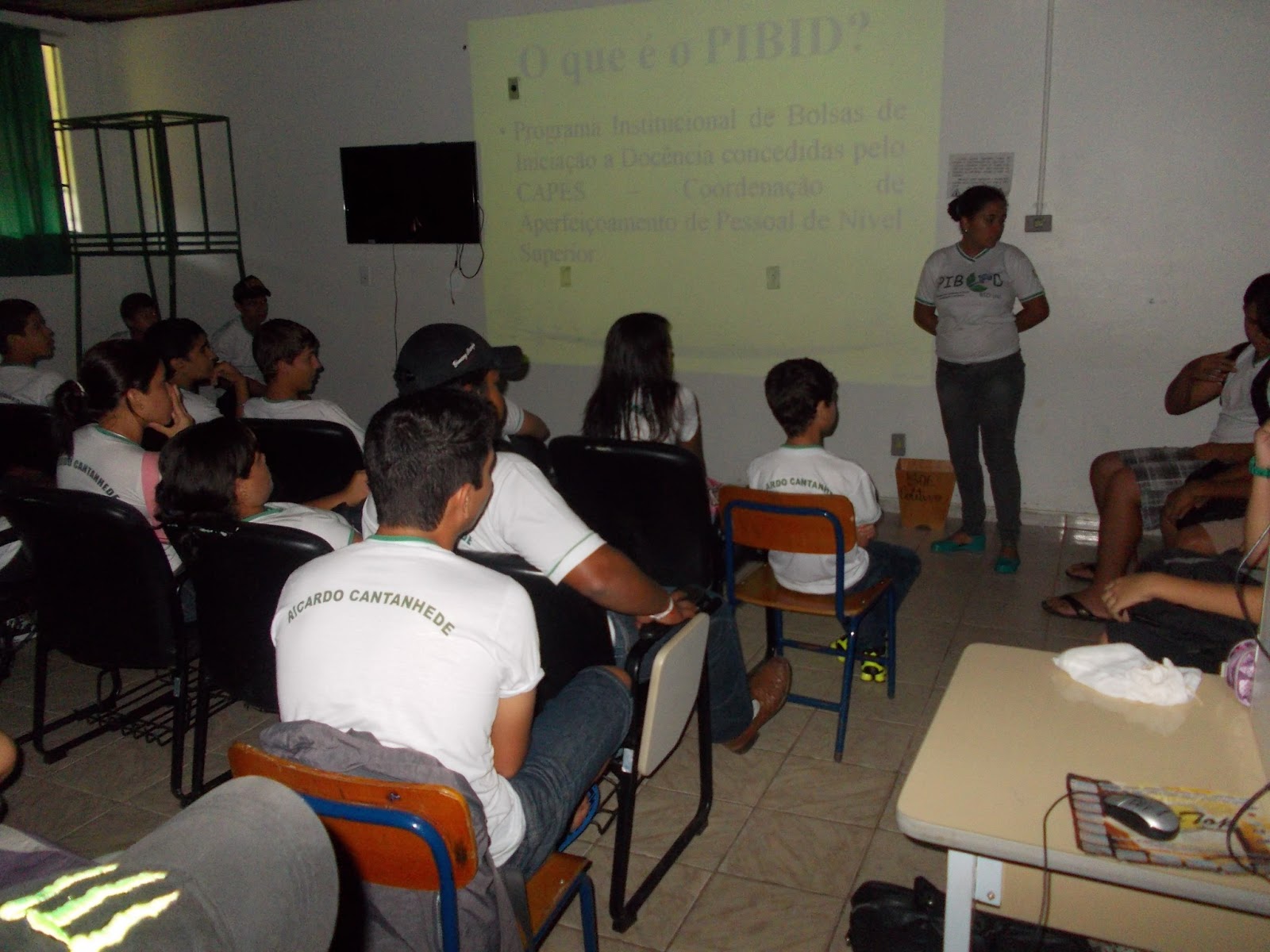 PIBID/CAPES - IFRO - ARIQUEMES/RO: PALESTRA SOBRE PROJETO PIBID NA E.E ...