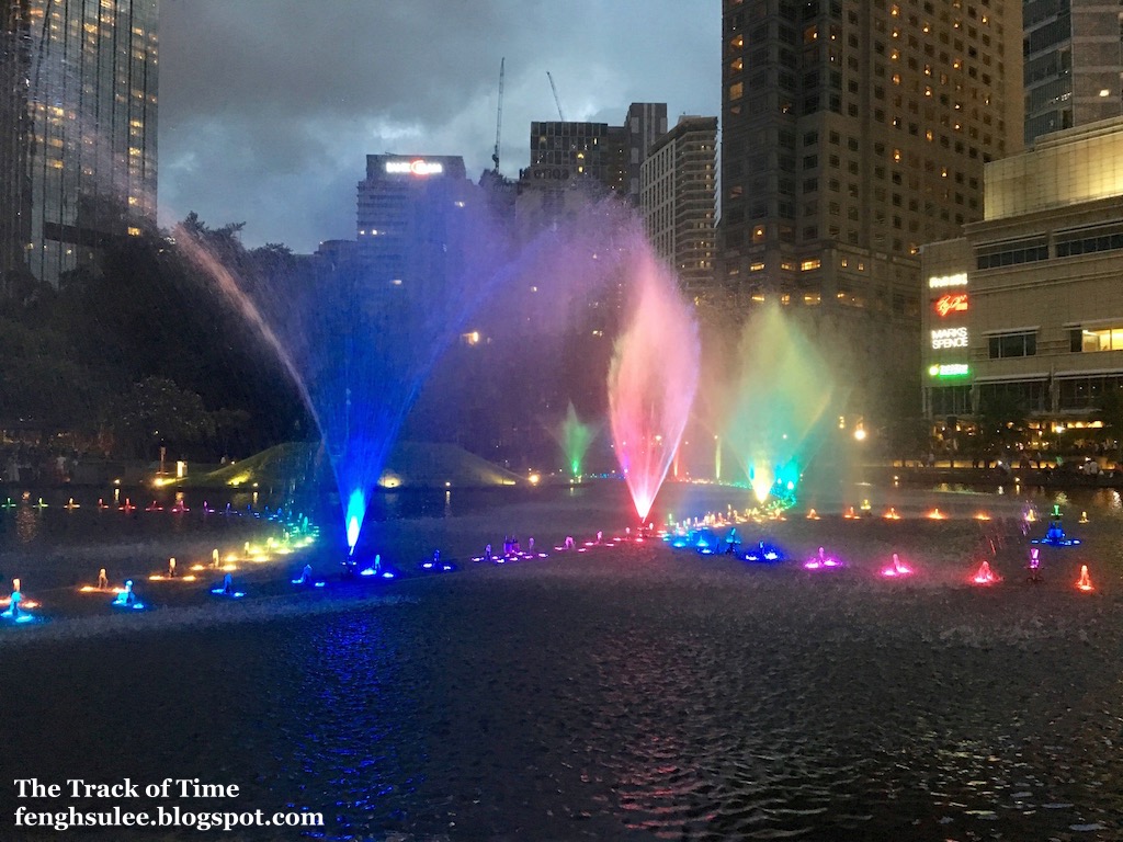 KLCC Lake Symphony Water Fountain Show | The Track of Time