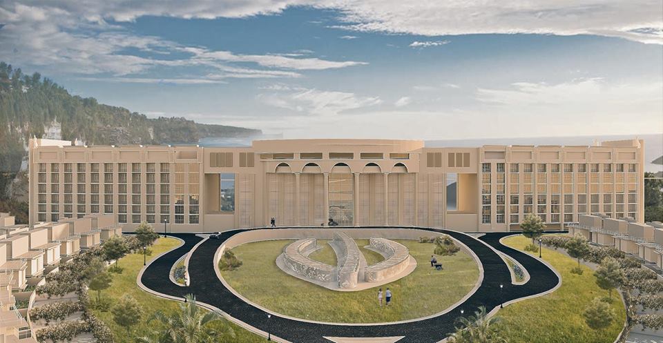 Maquette du futur Galawa Beach