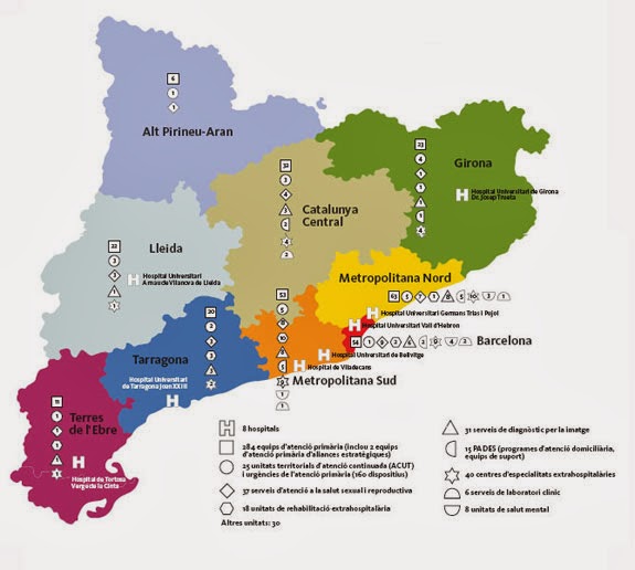 rba salut i gestió: Una proposta d’organització territorial per l’ICS