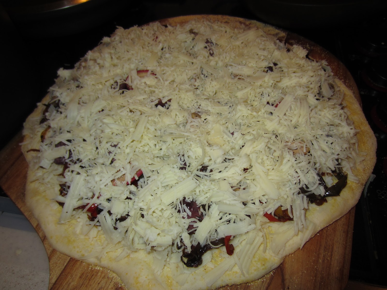 Pizza Freak: Provolone Pizza; Tri-Color Pepper Pizza; Bebbo