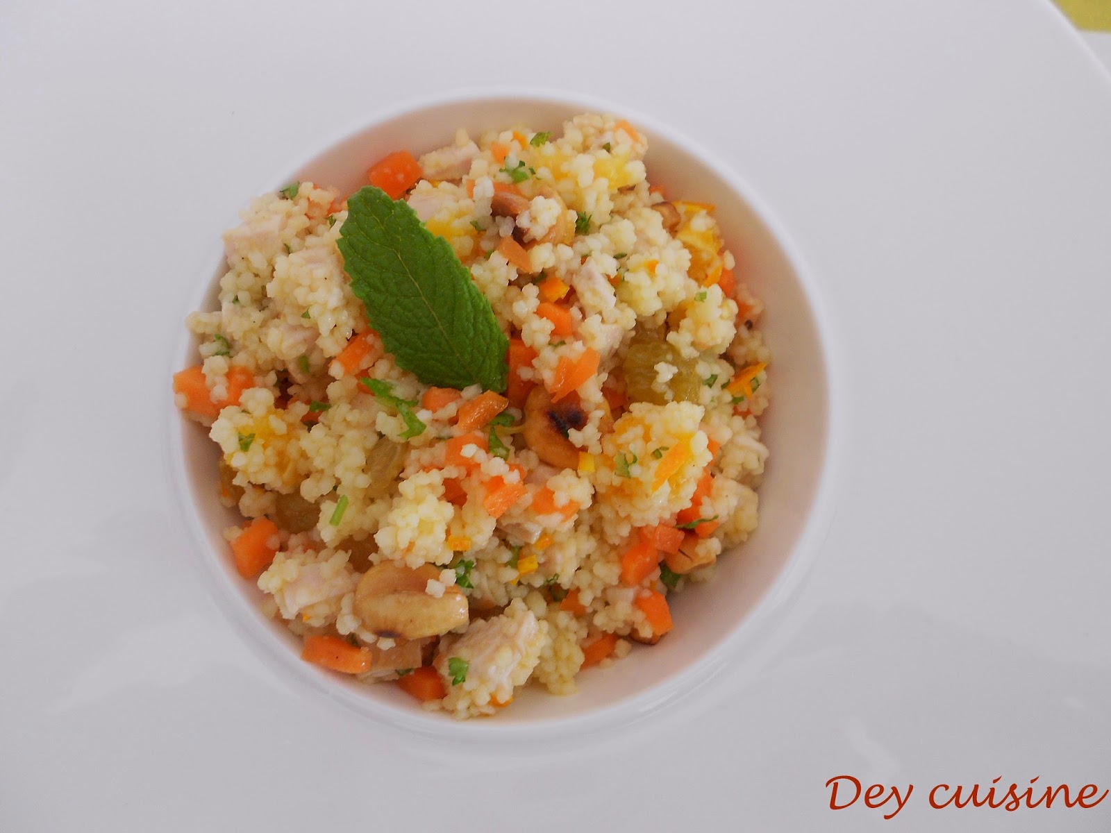 Dey cuisine: Taboulé marocain de My