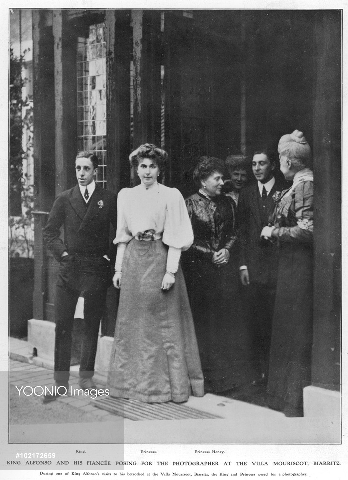 A Pictographic Remembrance of Queen Victoria Eugenia Julia Ena of ...