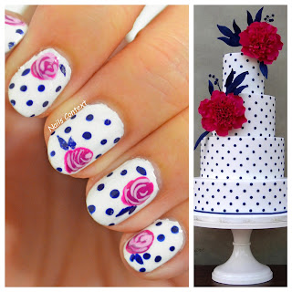 Nails Context: Floral Cake Inspired Nails