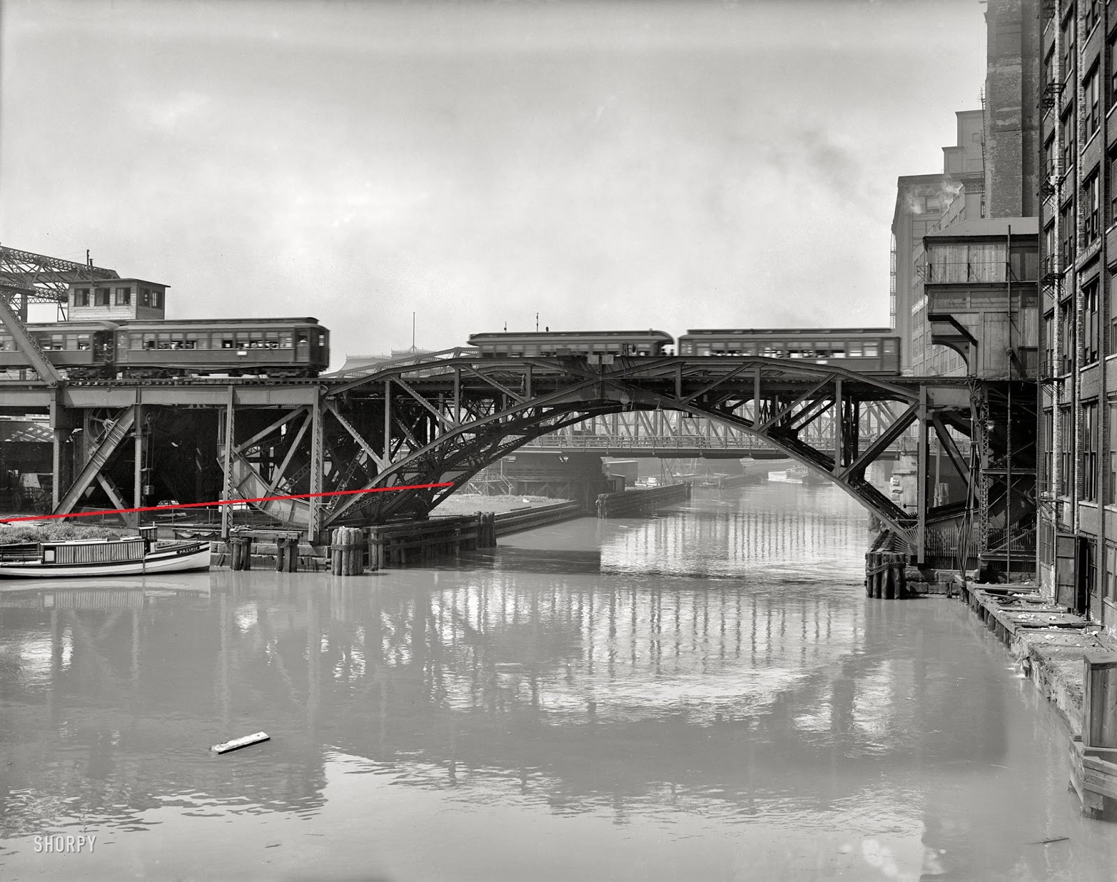 Industrial History: MWRD: Chicago River Bypass Channel and Pennsy ...