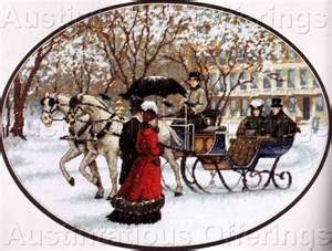 Shop to be Green: Victorian Winter Scenes