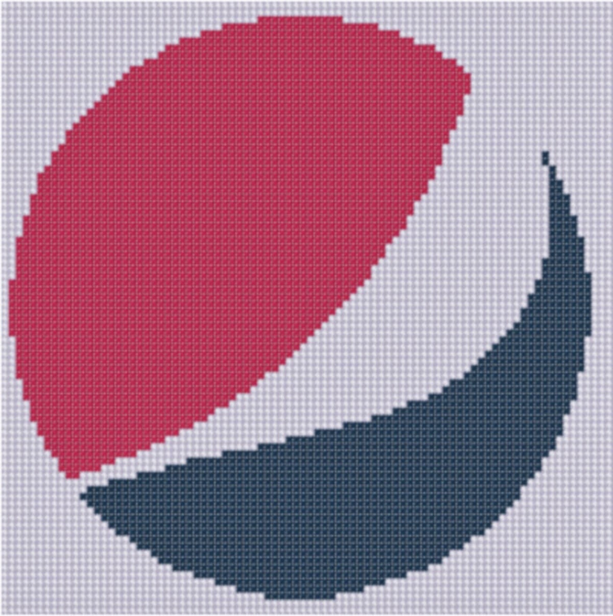 Brace Face Patterns: Pepsi Cross Stitch Pattern