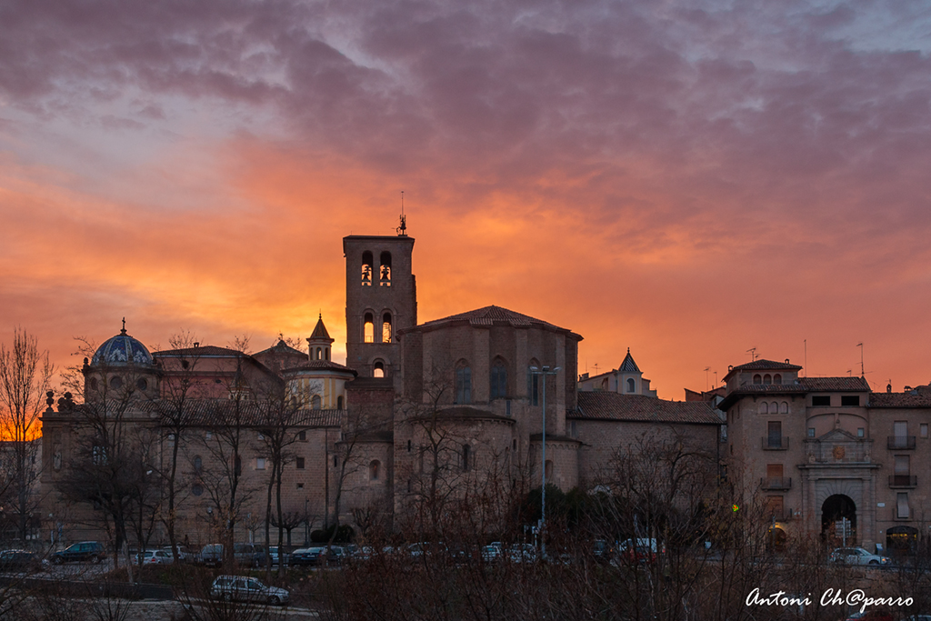 Solsones en Imagenes: Solsona, entre la noche y el dia
