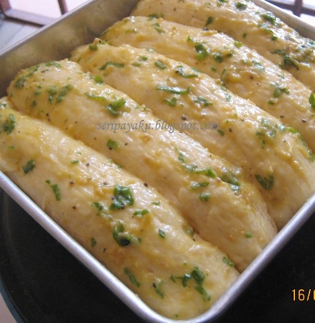 My Kuali: Basic bread: Garlic finger bread
