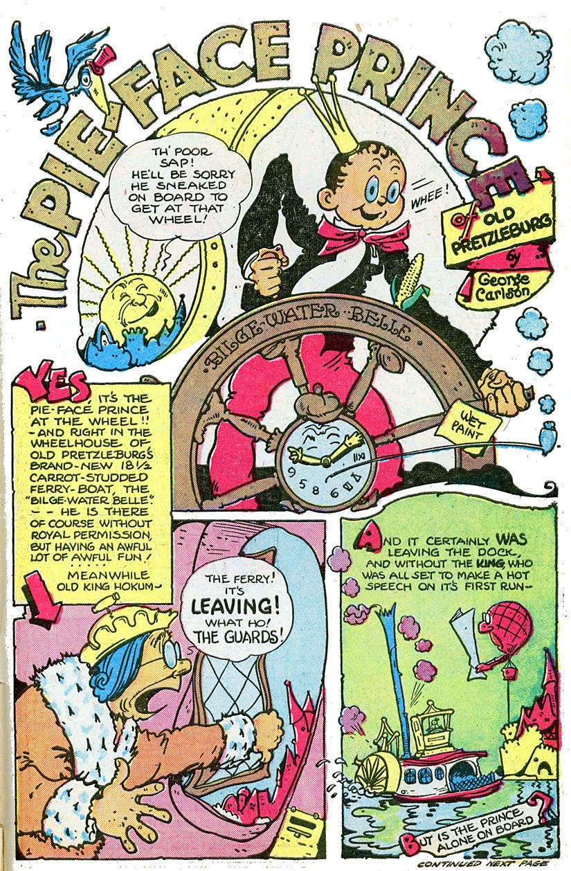 The Big Blog of Kids’ Comics!: The Pie-Face Prince and Chauncey Chirp!