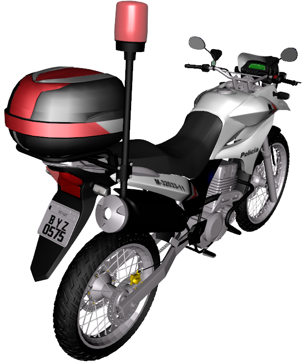 Equipe Tatica 3D ® » Mods Policiais Em Geral: Honda XRE 300 - ROCAM SP