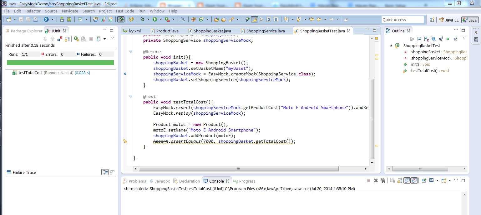 Open Source For Geeks: Testing Java programs with EasyMock and JUnit