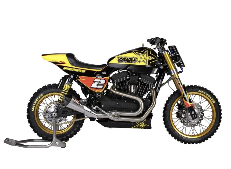Racing Cafè: Harley XR 1200 "RockStar Energy MXR" by Shaw Speed & Custom
