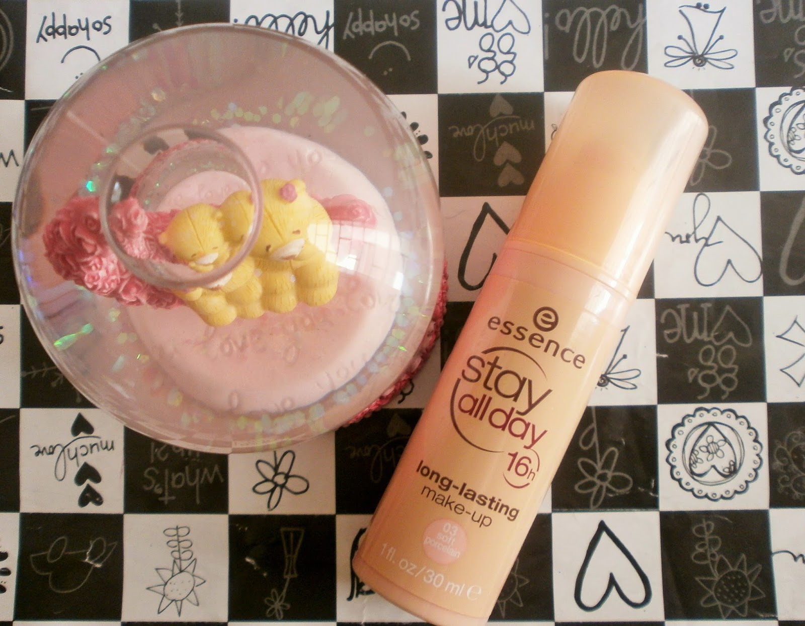 Essence stay all day 16hr foundation in 03 soft porcelain | Beauty ...